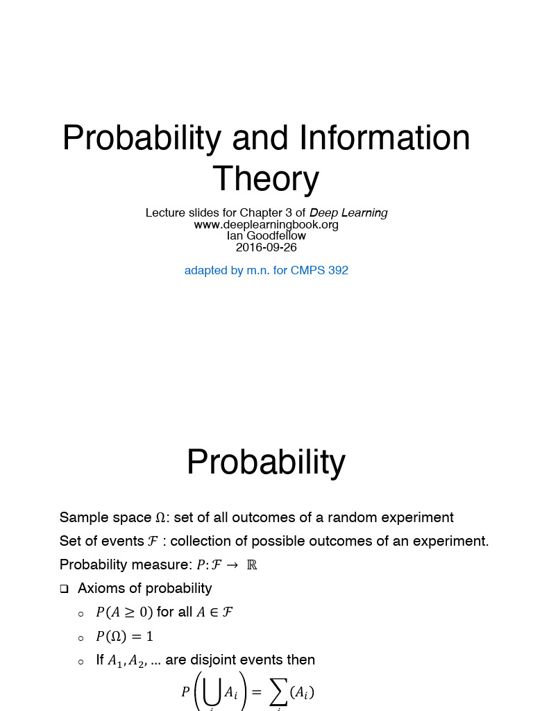 03 Prob | Download Free PDF | Probability Distribution | Random Variable