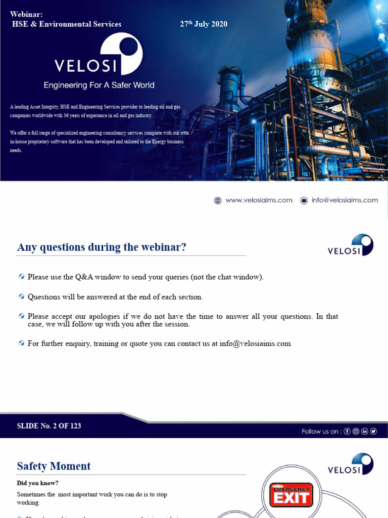 HSEIA Studies Overview and Benefits | PDF | Risk | Hazards