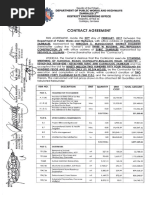 DPWH Contract | PDF | Addendum | Business Law