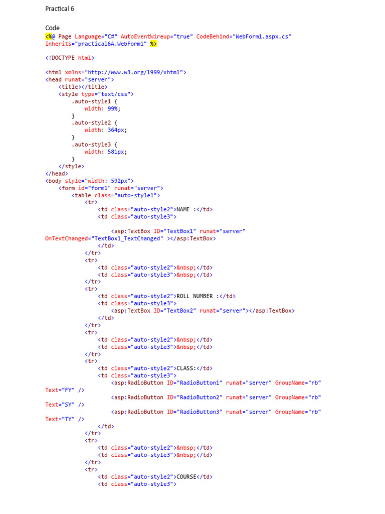 Practical 6 | PDF | Computing | Software Development