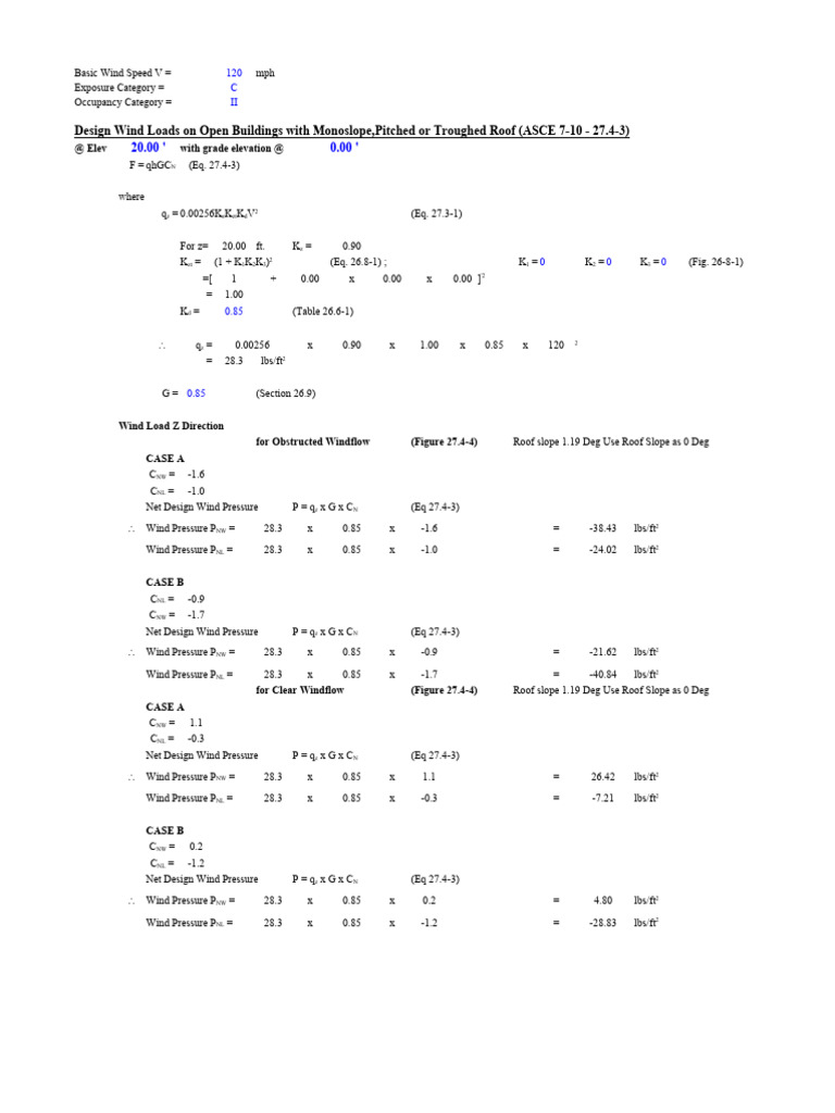 55 Canopy Calculations | PDF | Physical Phenomena | Wound