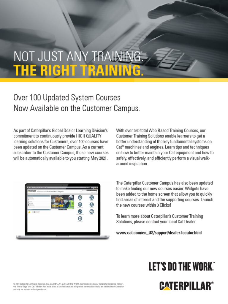 Cat Training | PDF | Engines | Machines