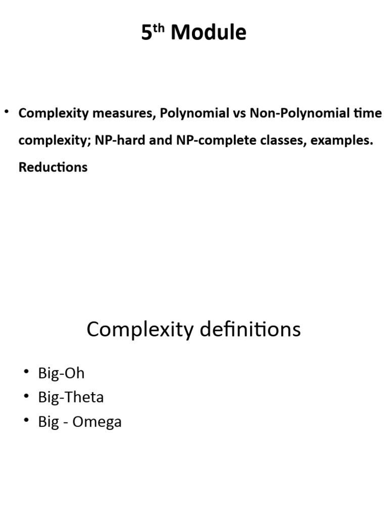 Complexity In Design And Analysis Of Algorithms Download Free Pdf Time Complexity