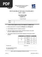 Skema Uasa MT THN 6 Set 2 2024 2025 by Cikgu Gorgeous | PDF