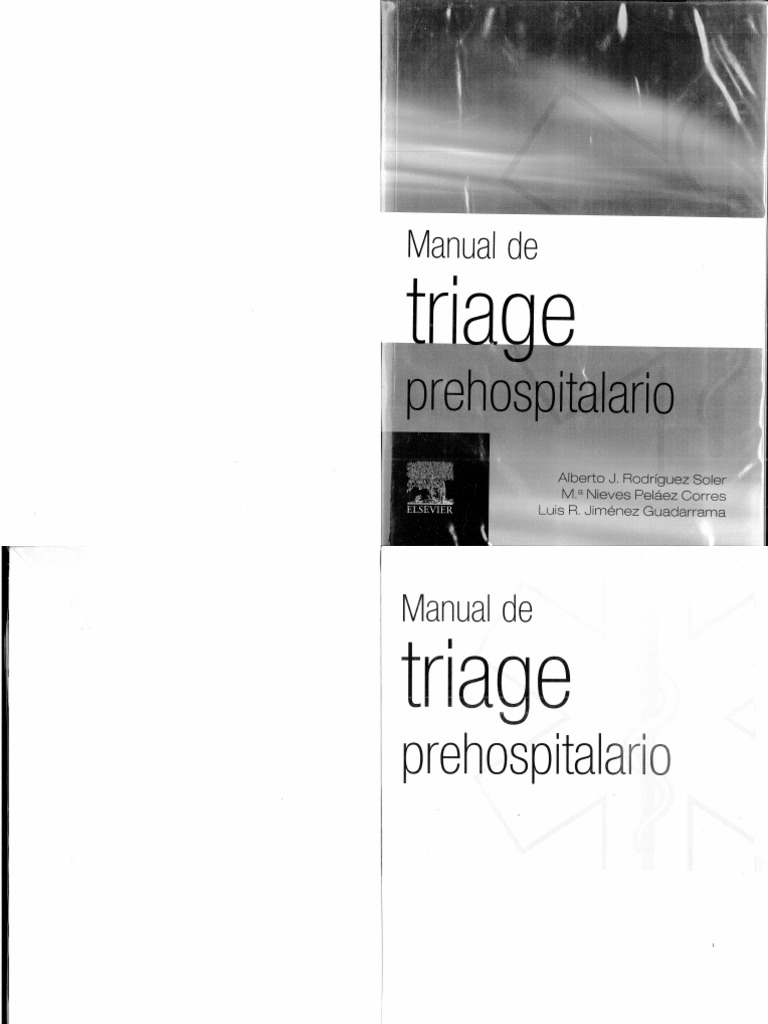 Manual de Triage Prehospitalario | PDF