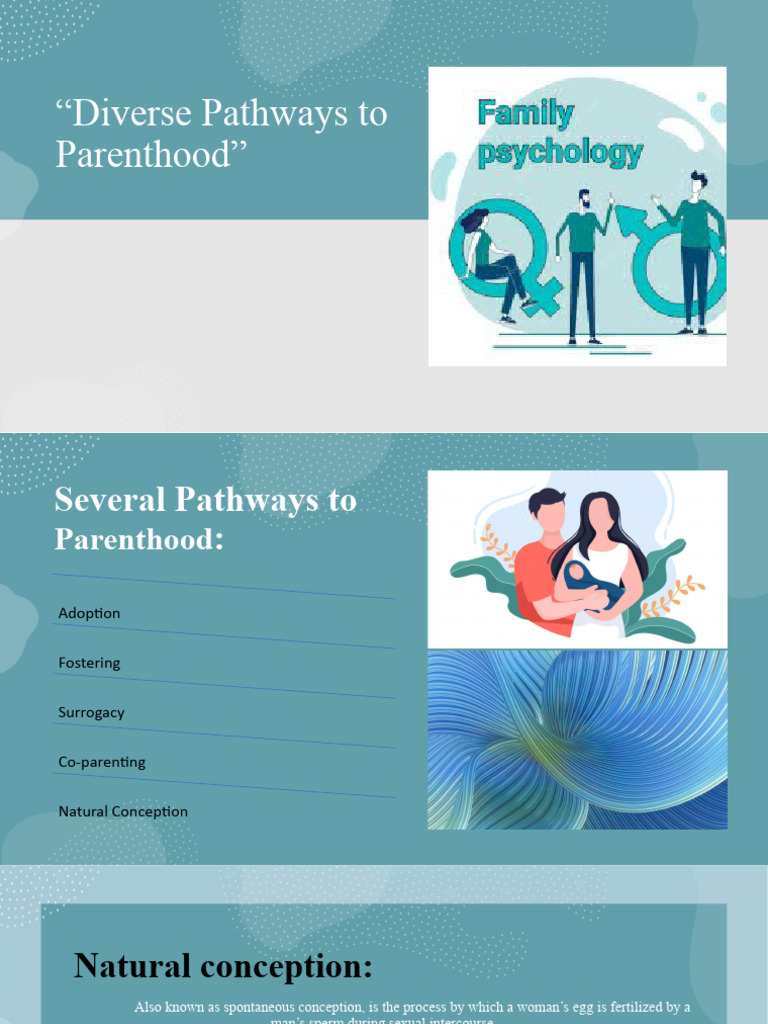 Diverse Pathways To Parenthood | PDF
