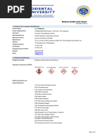 Msds Formalin | PDF | Formaldehyde | Toxicity