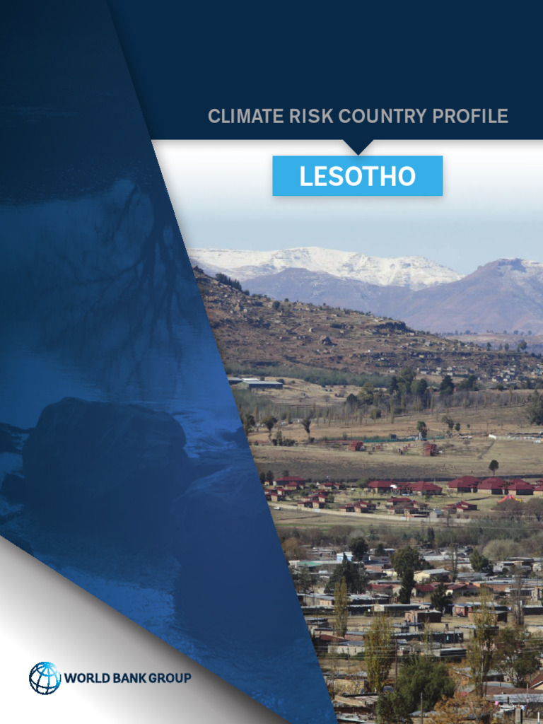 Lesotho: Climate Risk Country Profile | PDF | Drought | Flood