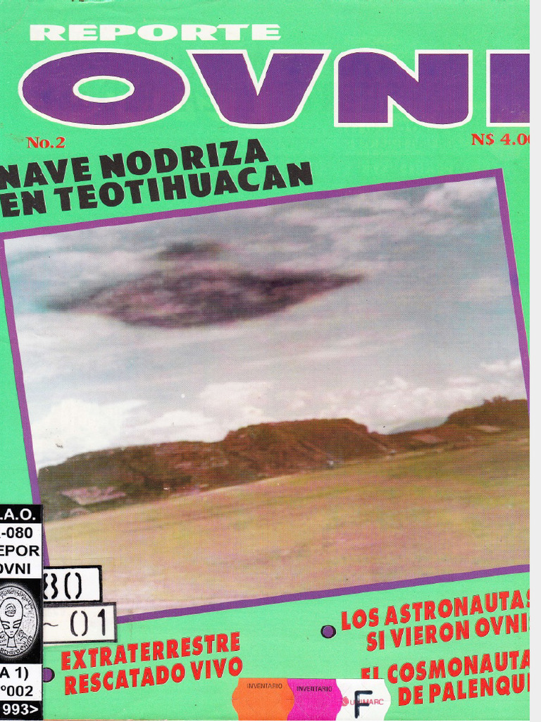 BBLTK Mao R 080 No002 Reporte Ovni | PDF | Objeto volador no identificado