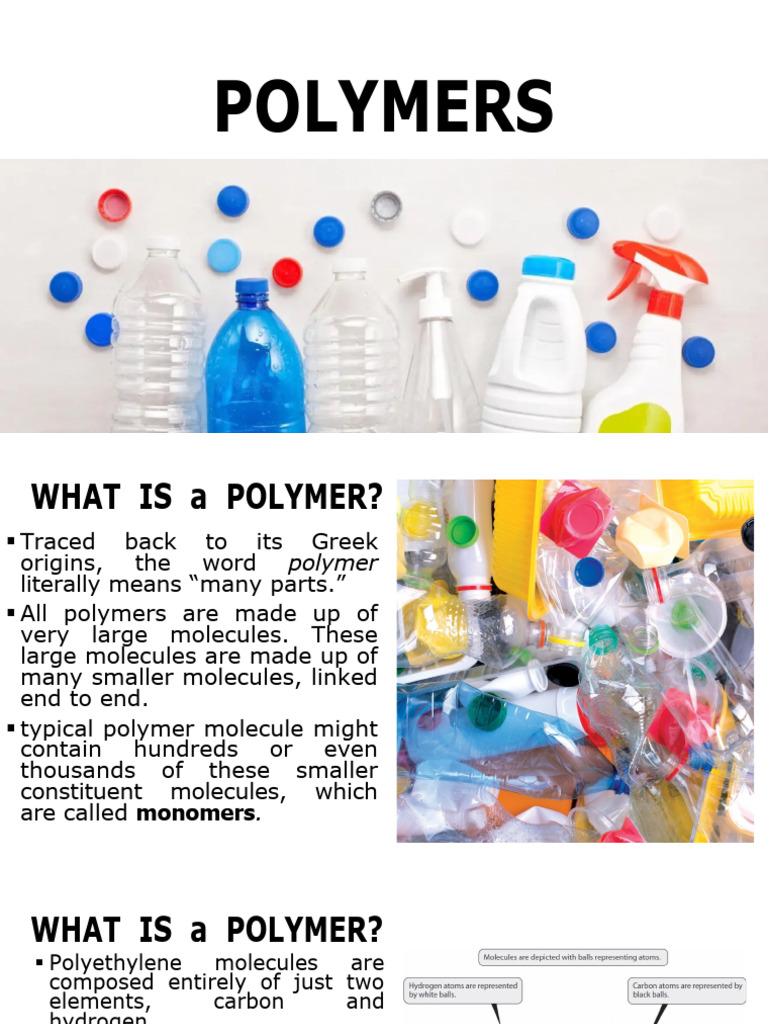 Polymers | PDF | Plastic | Polymers