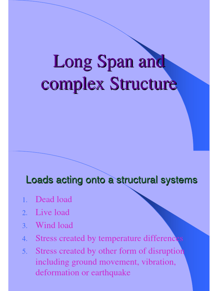 Long_Span_and_Long_Span_and_complex_Stru | PDF | Truss | Framing ...