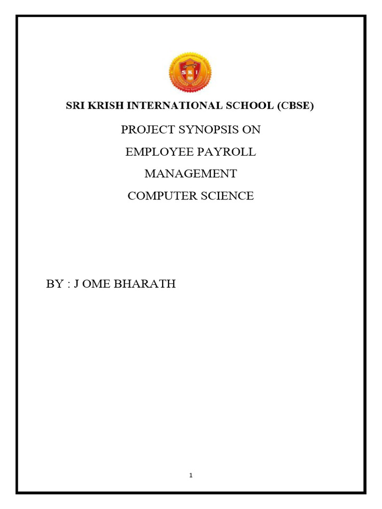 Cs Project | PDF | Databases | Software