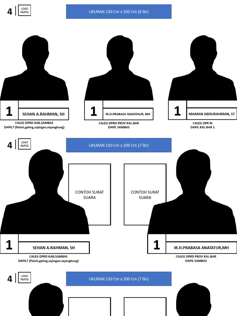 Contoh Desain Baliho | PDF