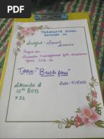 Disaster Management Project Class9 Complete | PDF | Tsunami | Emergency ...