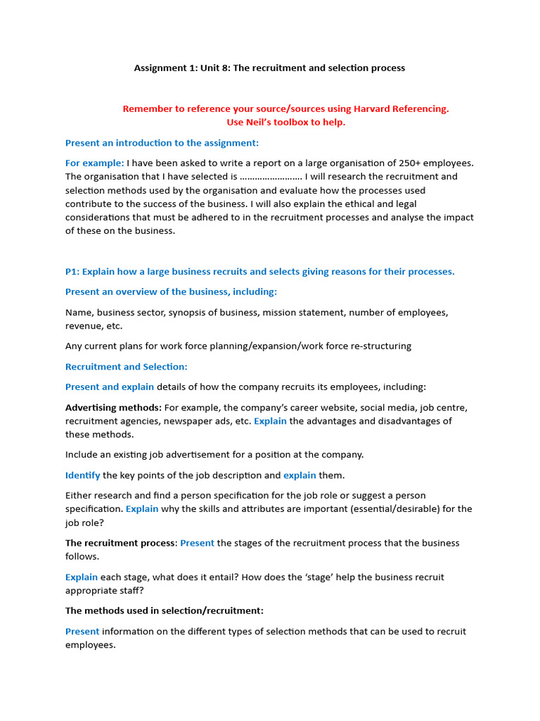 Unit 8 Writing Frame | PDF | Recruitment | Discrimination