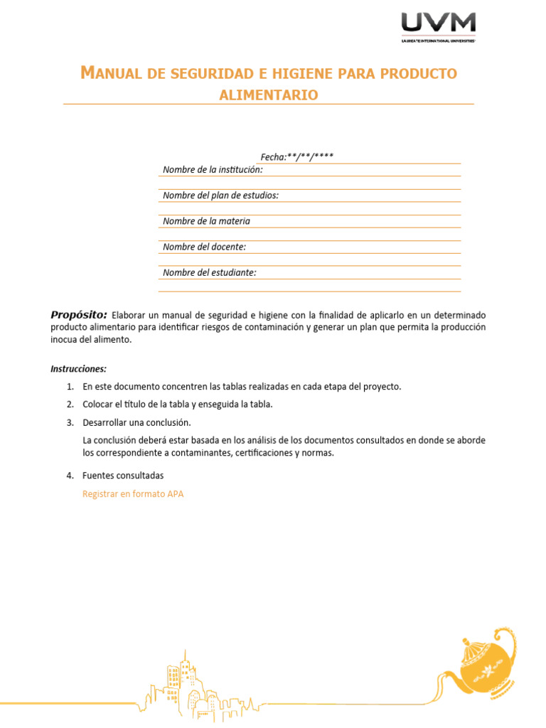Manual Seguridad Higiene | PDF