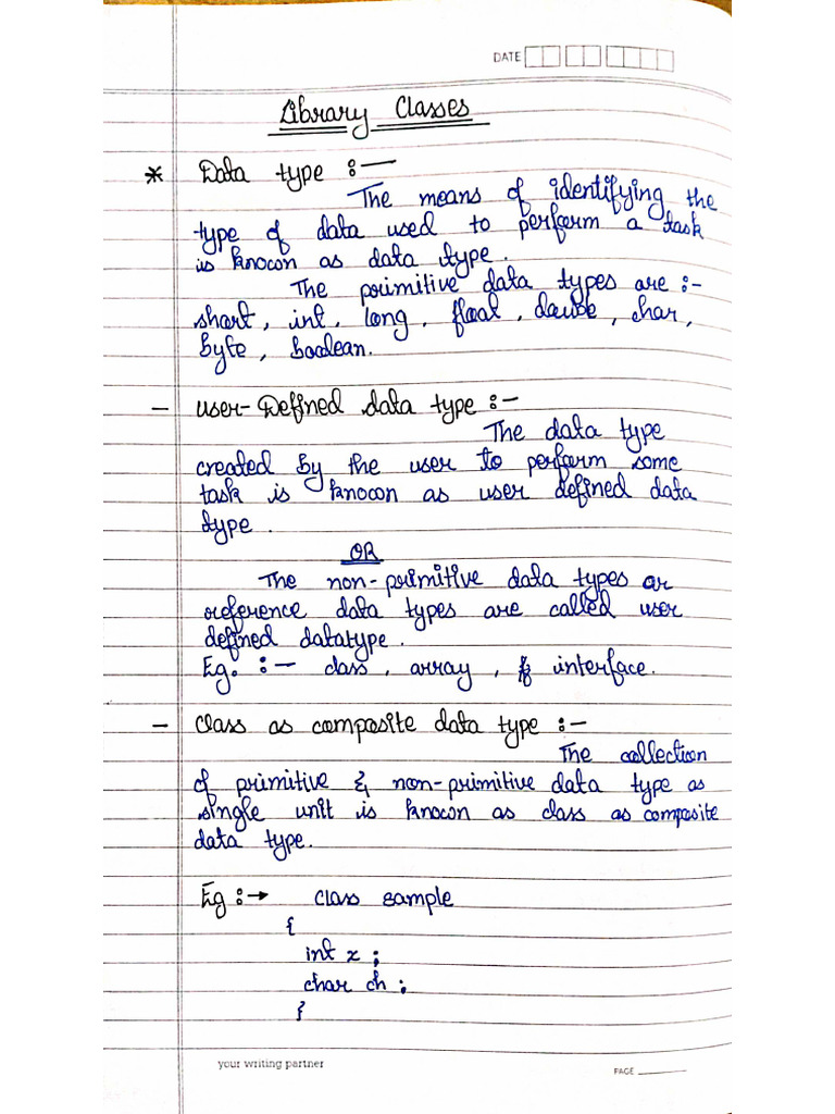 Library Classes | PDF