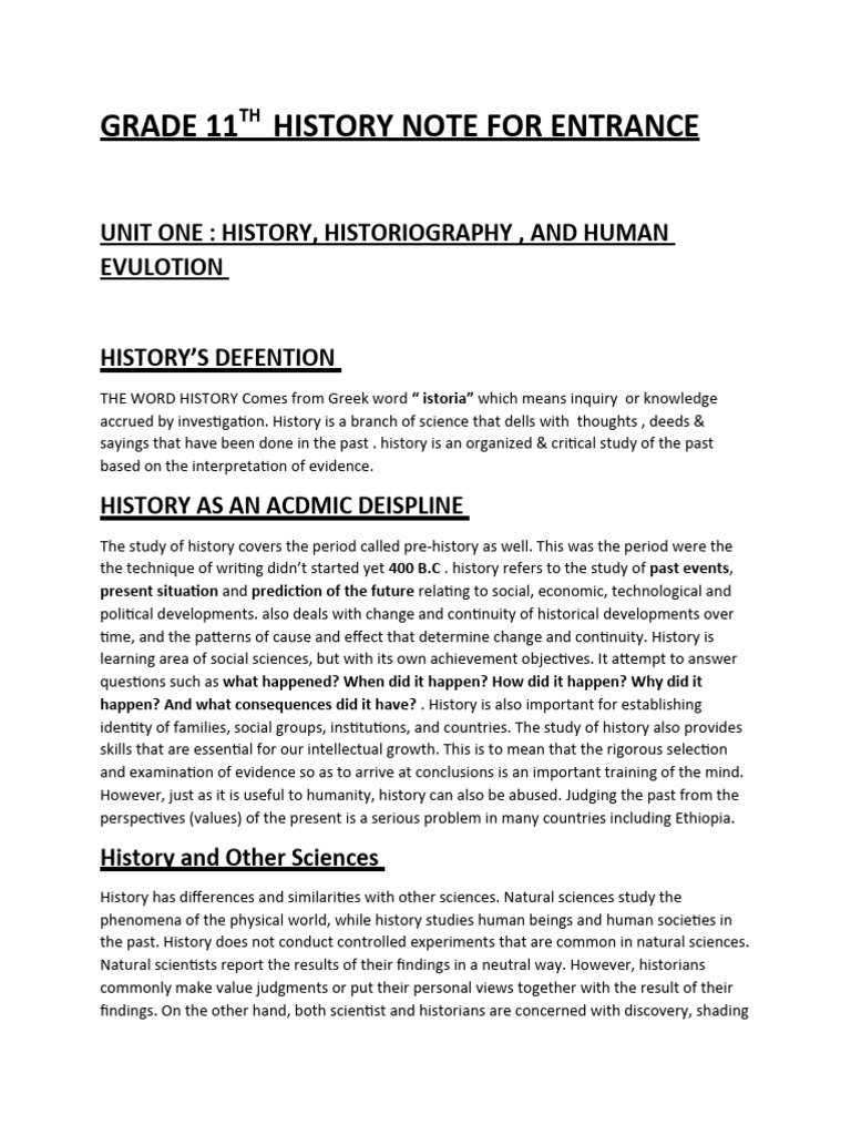 Understanding History and Historiography | PDF | Ancient Egypt ...