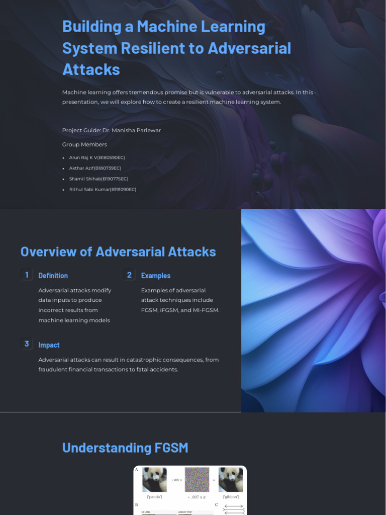 Building A Machine Learning System Resilient To Adversarial Attacks | PDF | Machine Learning ...