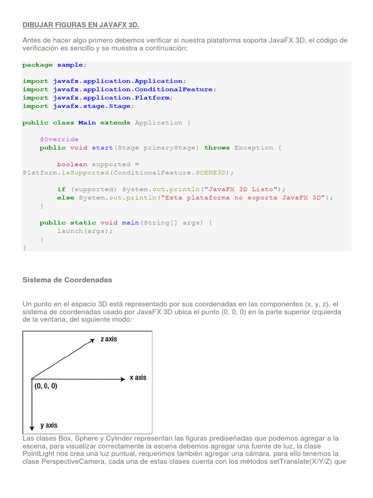 JAVAFX3D | PDF | Informática