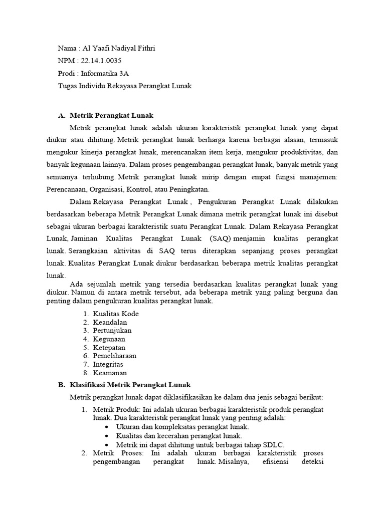 Tugas RPL | PDF | Komputer