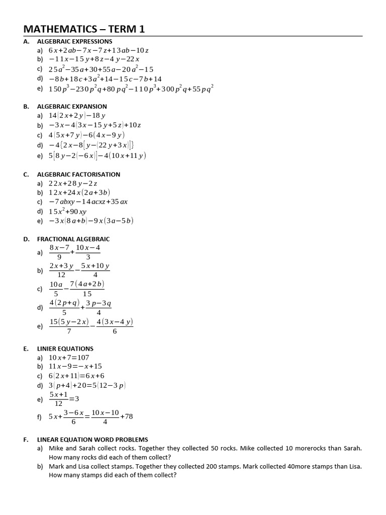 MATHEMATICS | PDF | Mathematical Relations | Equations