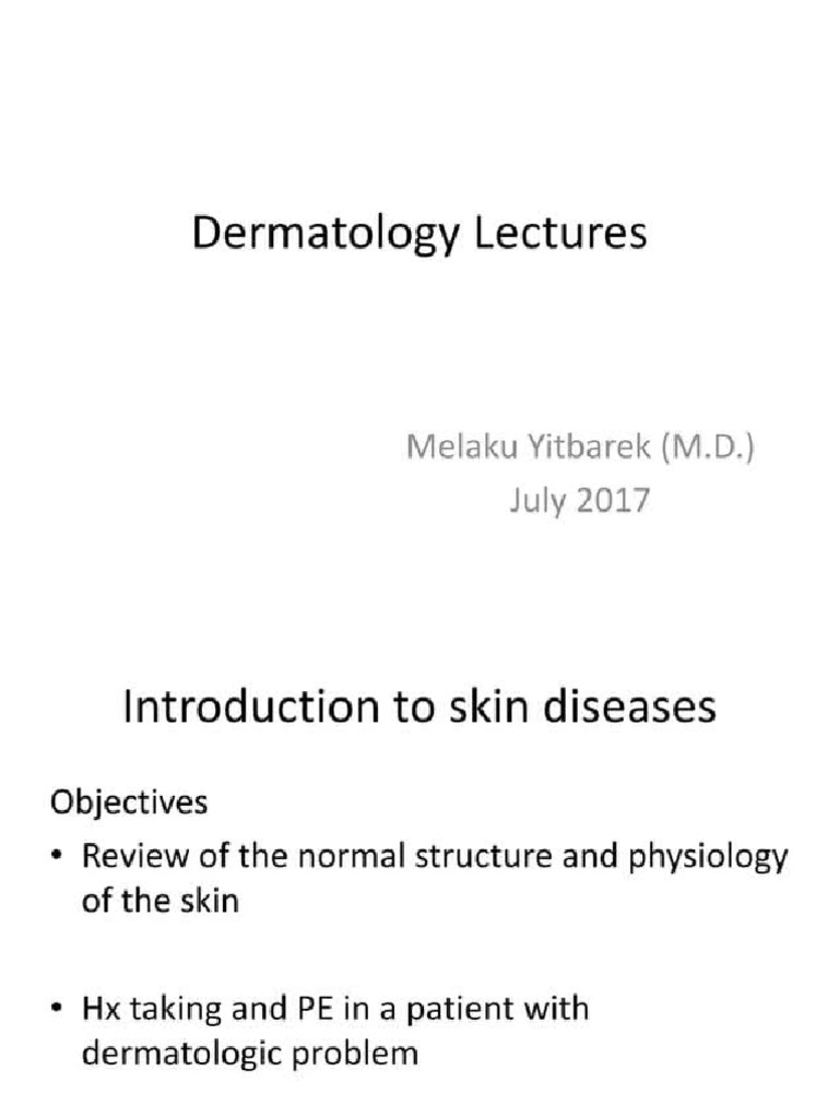 Dermatology Pdf
