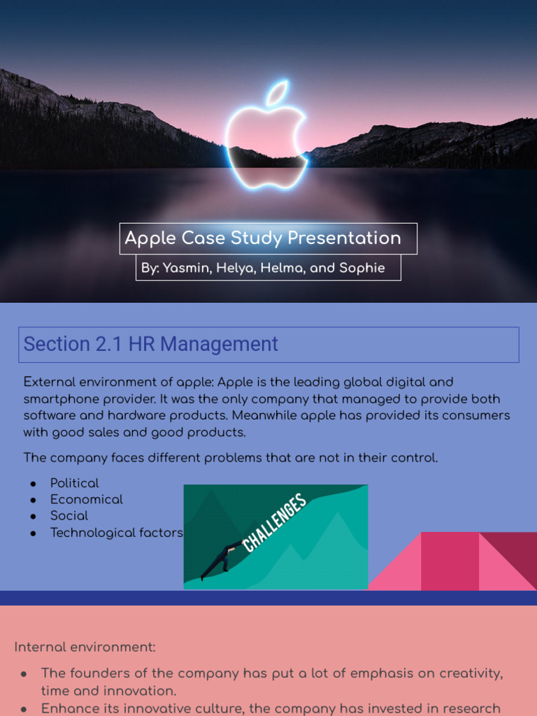 Apple Case Study | PDF | Organizational Structure | Apple Inc.