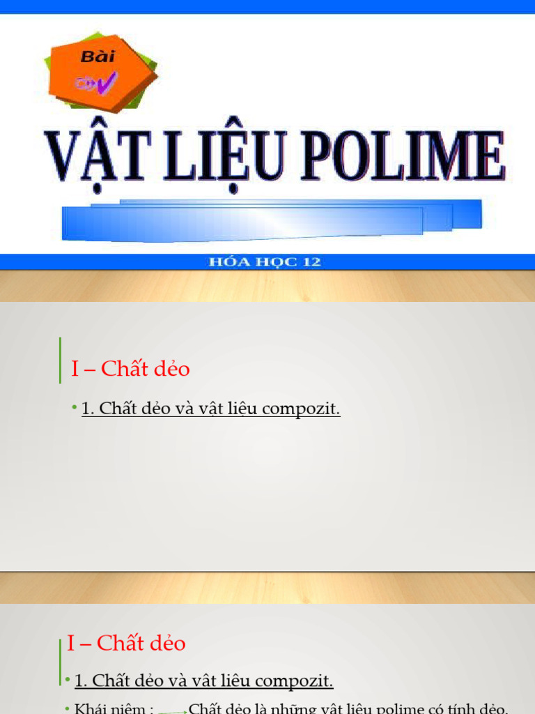 Bai 14 Vat Lieu Polime | PDF