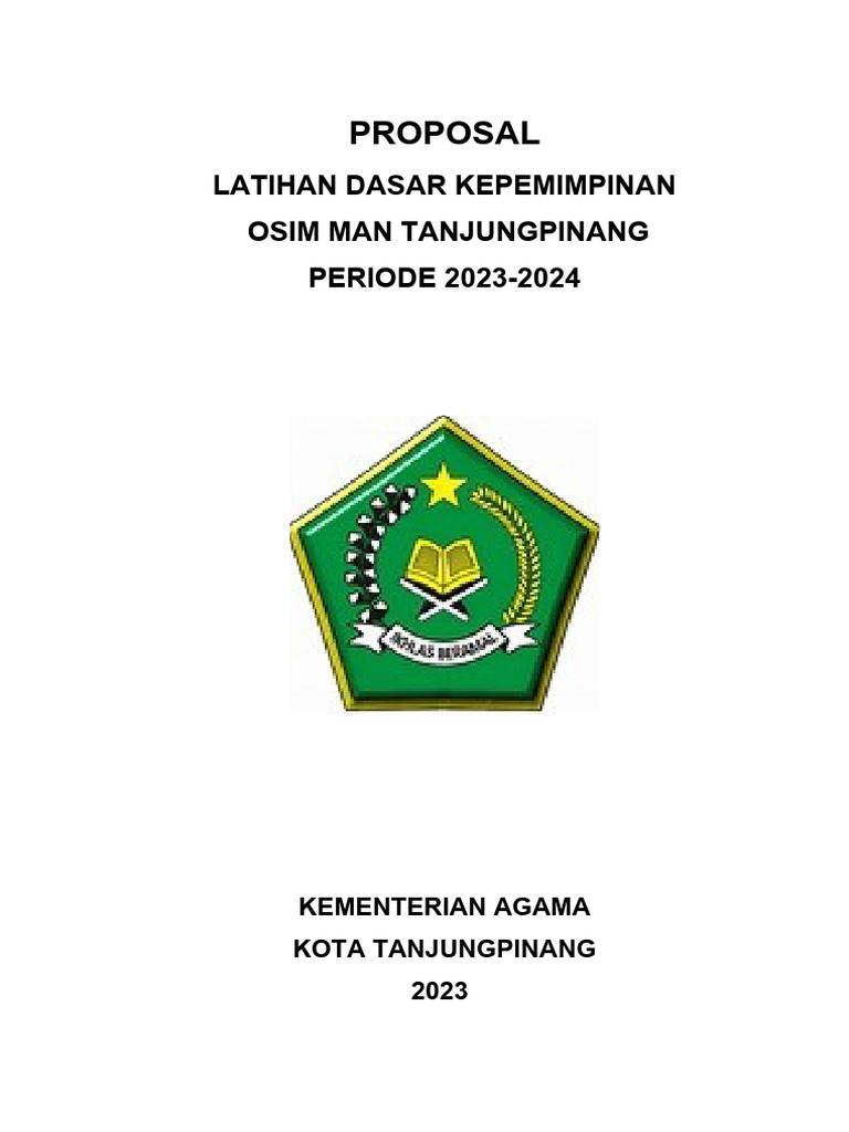 Proposal Ldk Osim Pdf