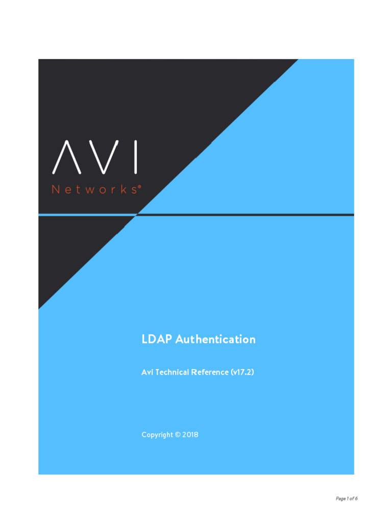 Ldap Authentication | PDF | User (Computing) | Internet Architecture
