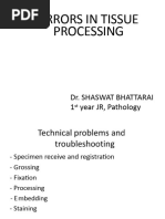 Troubleshooting Guides in Tissue Processing | PDF | Histopathology ...