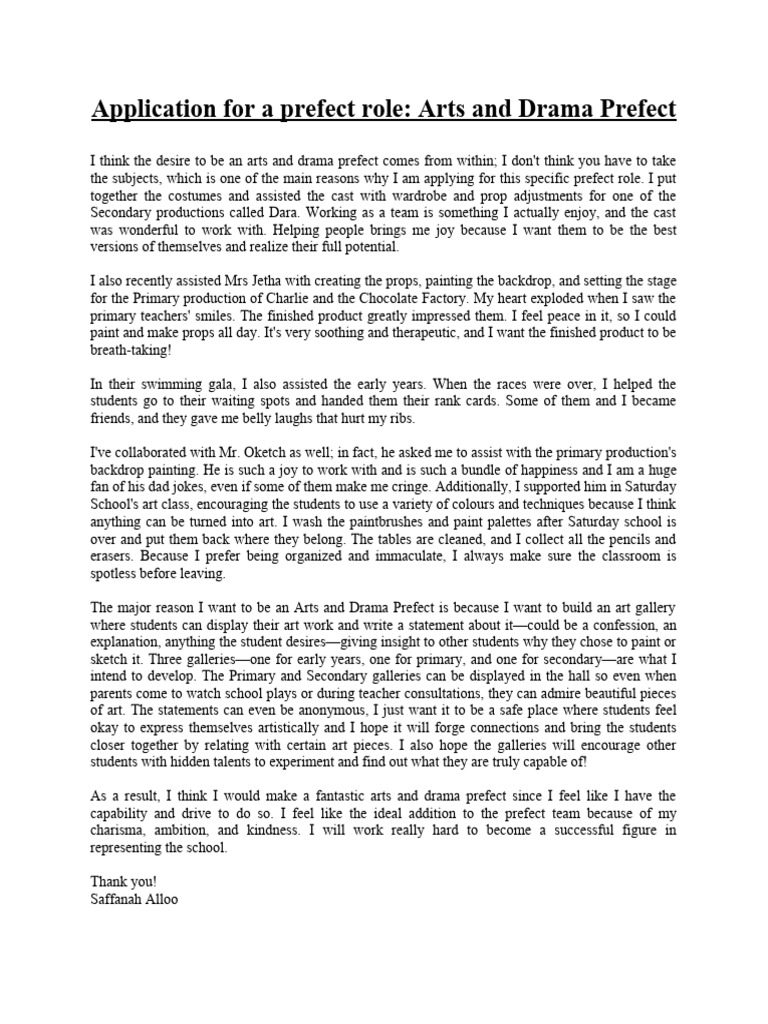 Prefect Application | PDF