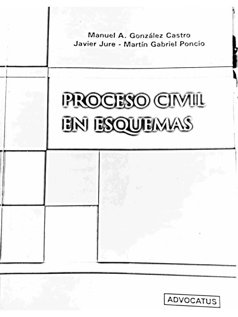 Procesal Civil ESQUEMAS | PDF