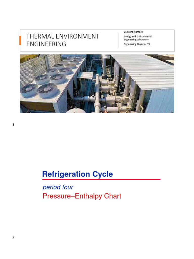 02 - Refrigeration Cycle | PDF | Enthalpy | Heat