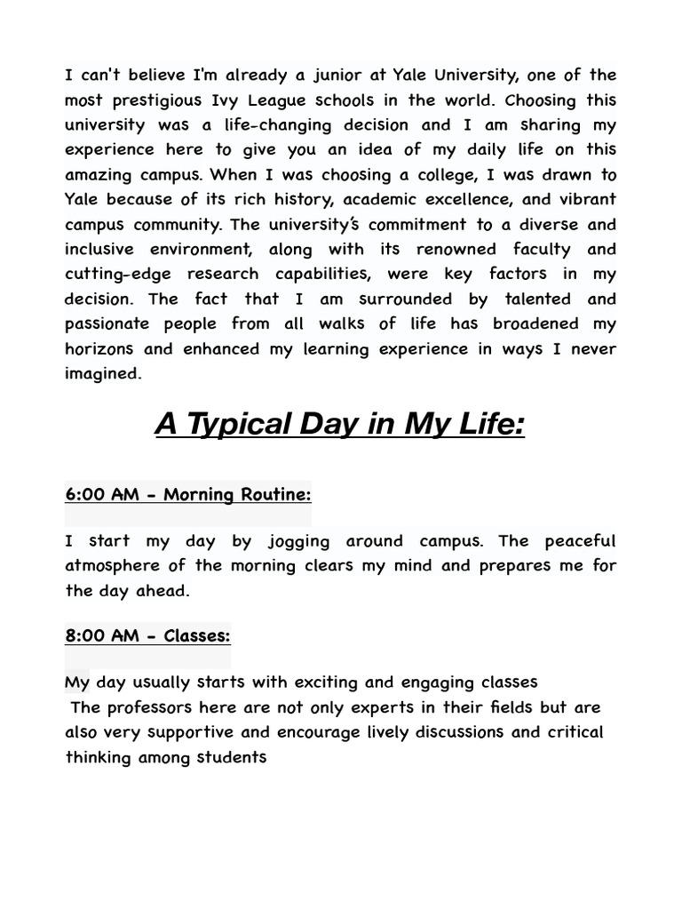 Tache Final en Anglais | PDF | Yale University | Cognition