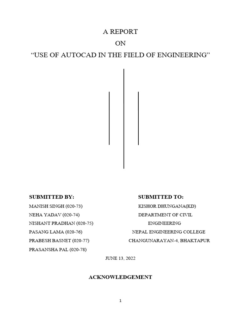 AutoCAD Applications in Engineering | PDF | Auto Cad | Computer Aided ...