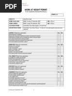 General Work Permit Format | PDF