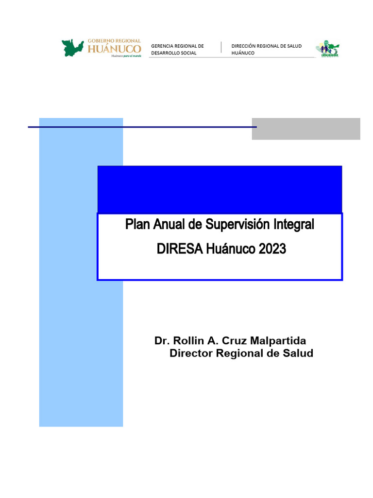 Plan de Supervision - 15 - 03 - 23 | PDF | Planificación | Evaluación
