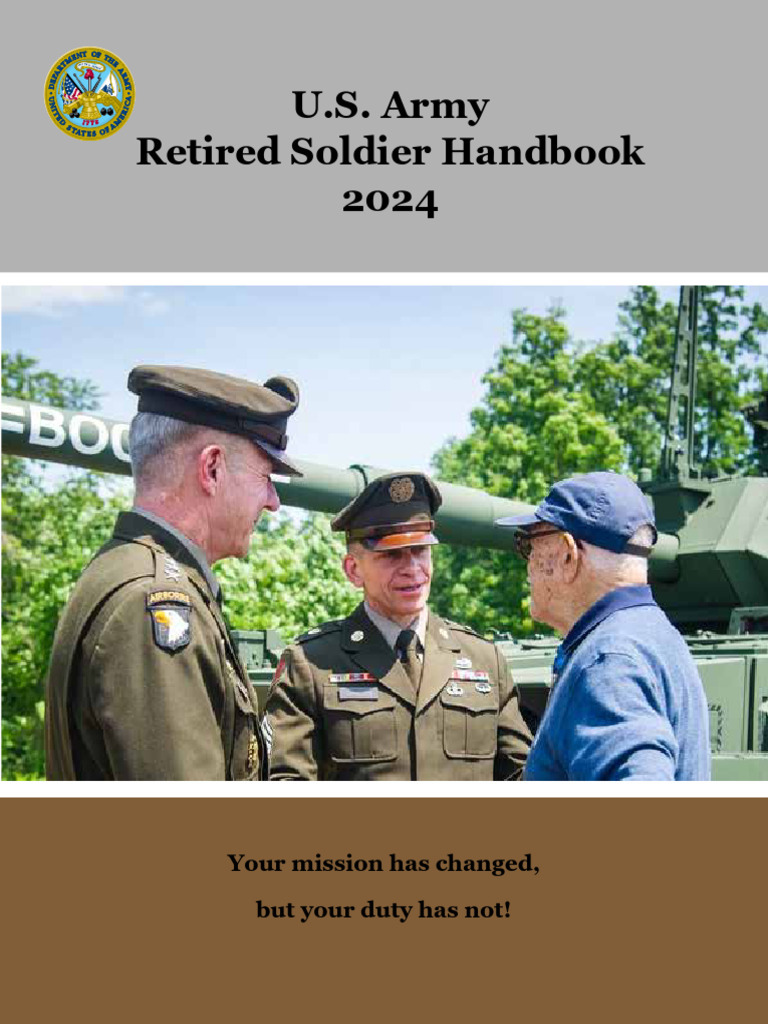 Retired Soldier Handbook | PDF | Identity Document | Classified Information
