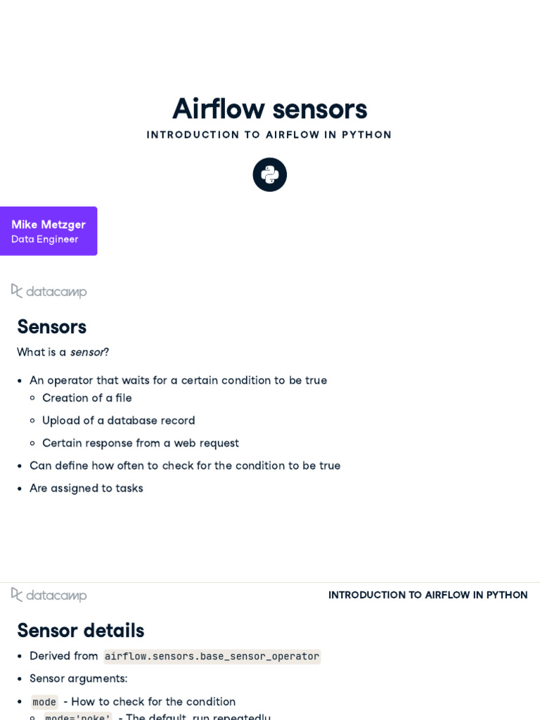 Airflowchapter3 Pdf Python Programming Language Service Level