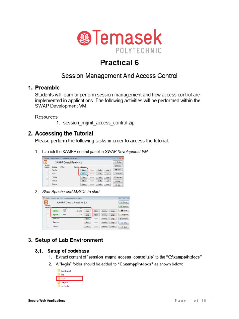 Lab6. Session Management & Access Control | Download Free PDF | Http Cookie | Login