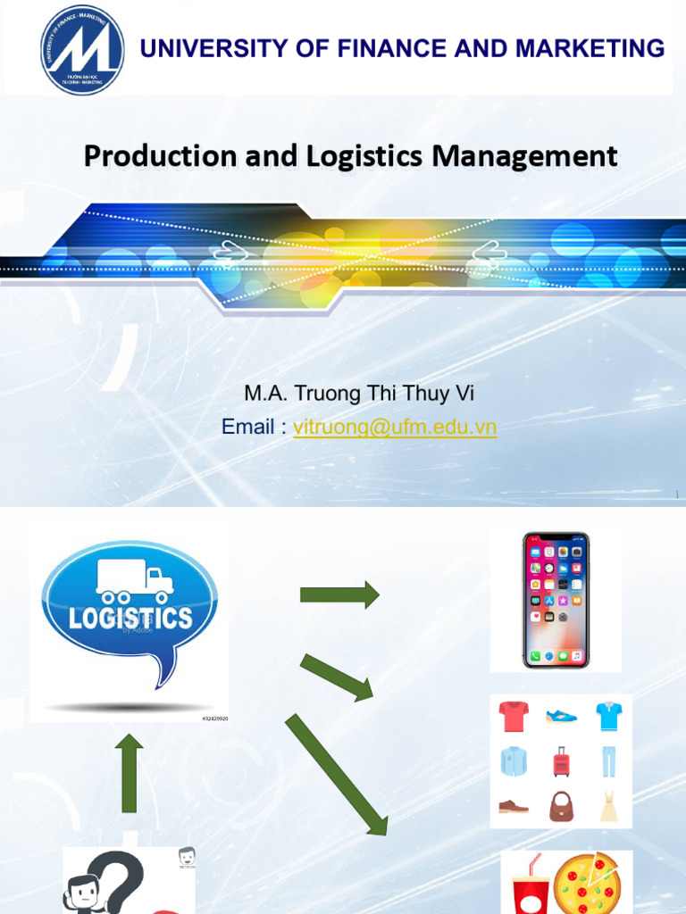 Topic 1 - Logistics Introduction | PDF | Logistics | Inventory