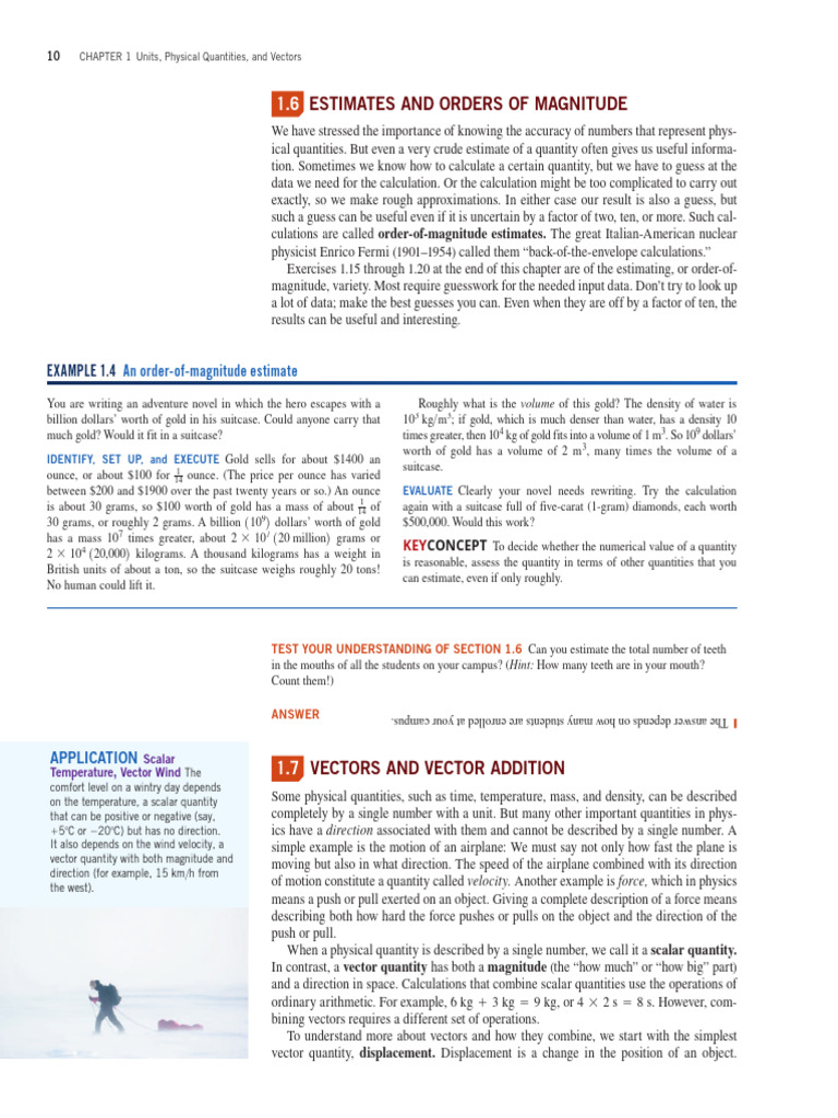 CH 1 | PDF | Euclidean Vector | Force
