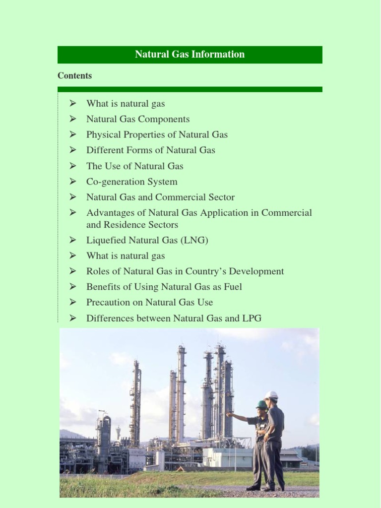 Natural Gas Information | PDF | Natural Gas | Liquefied Petroleum Gas