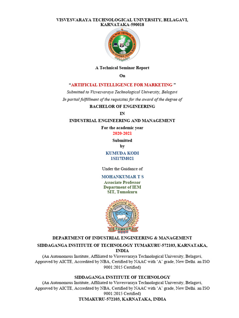 Final Technical Seminar | PDF | Search Engine Optimization | Artificial Intelligence