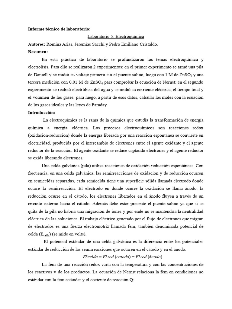 informe-de-laboratorio-n-5-electroquimica-pdf-redox-electroqu-mica