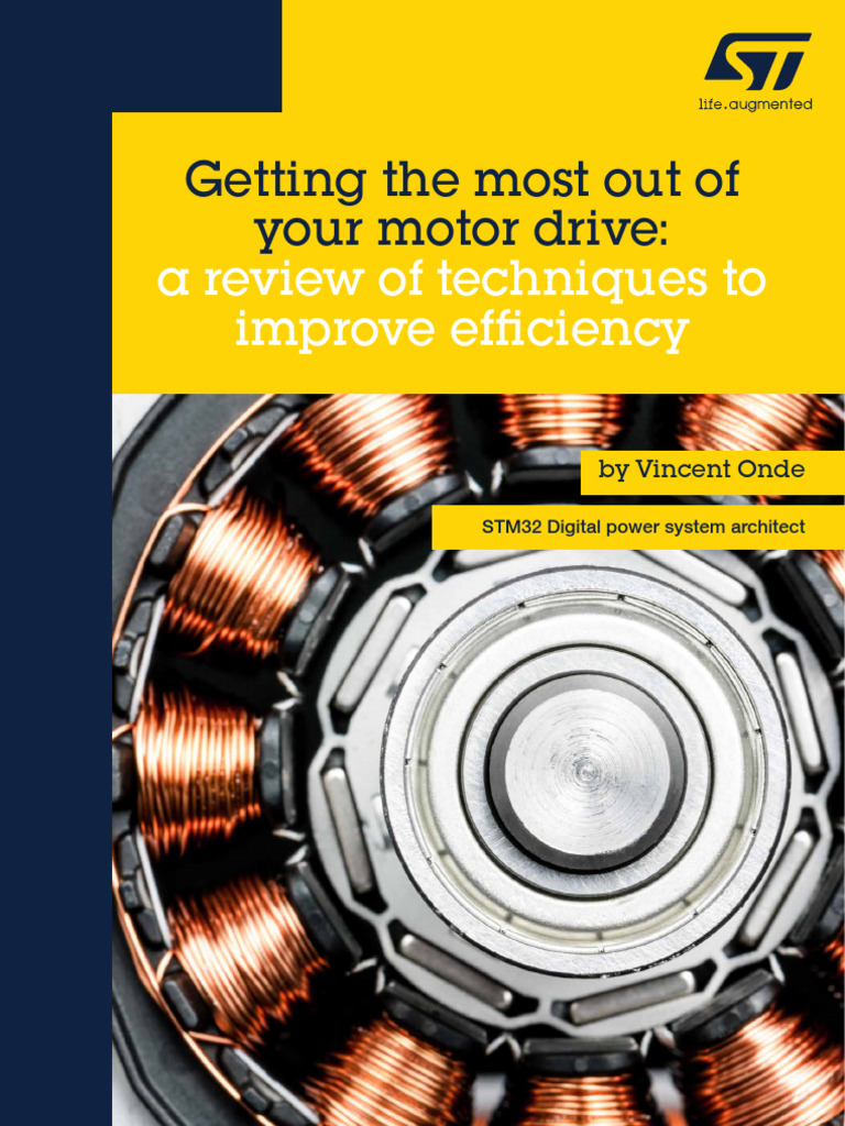Tting The Most Out of Your Motor Drive Stmicroelectronics | PDF ...
