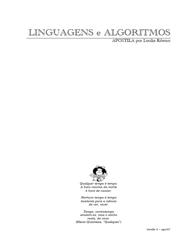 Apostila Algoritmo Pascal | PDF | Armazenamento de dados de computador | Dados
