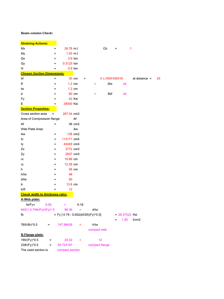 Crane Bridge Box+4l100 | PDF | Solid Mechanics | Materials Science